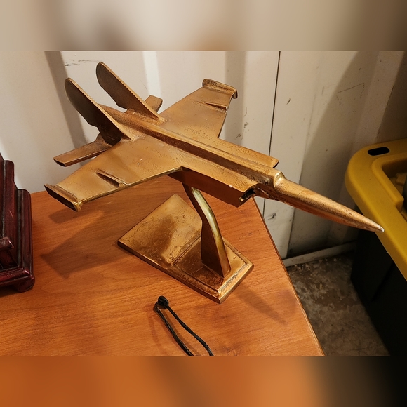 Art | Gold Metal Jet | Poshmark